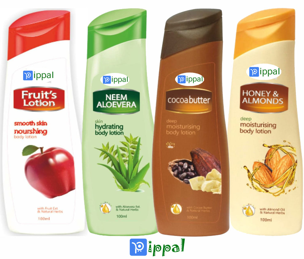 Pippal Fruit Ultra Smooth Skin Nourishing Body Lotion (100 ml) Pack of ...