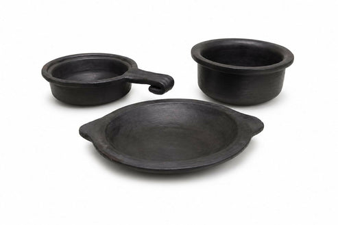 Everyday Cookware Combo - Appam kadai-1 litre Milk pan - 1litre Batter ...